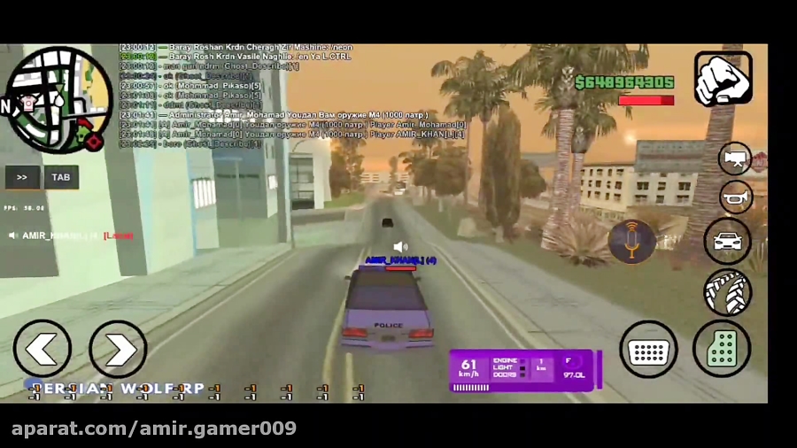 فیلم گروگان گیری در بازی samp.rp