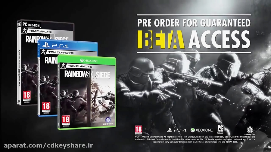 تریلر بازی Rainbow Six_ Siege - SAS British Operators