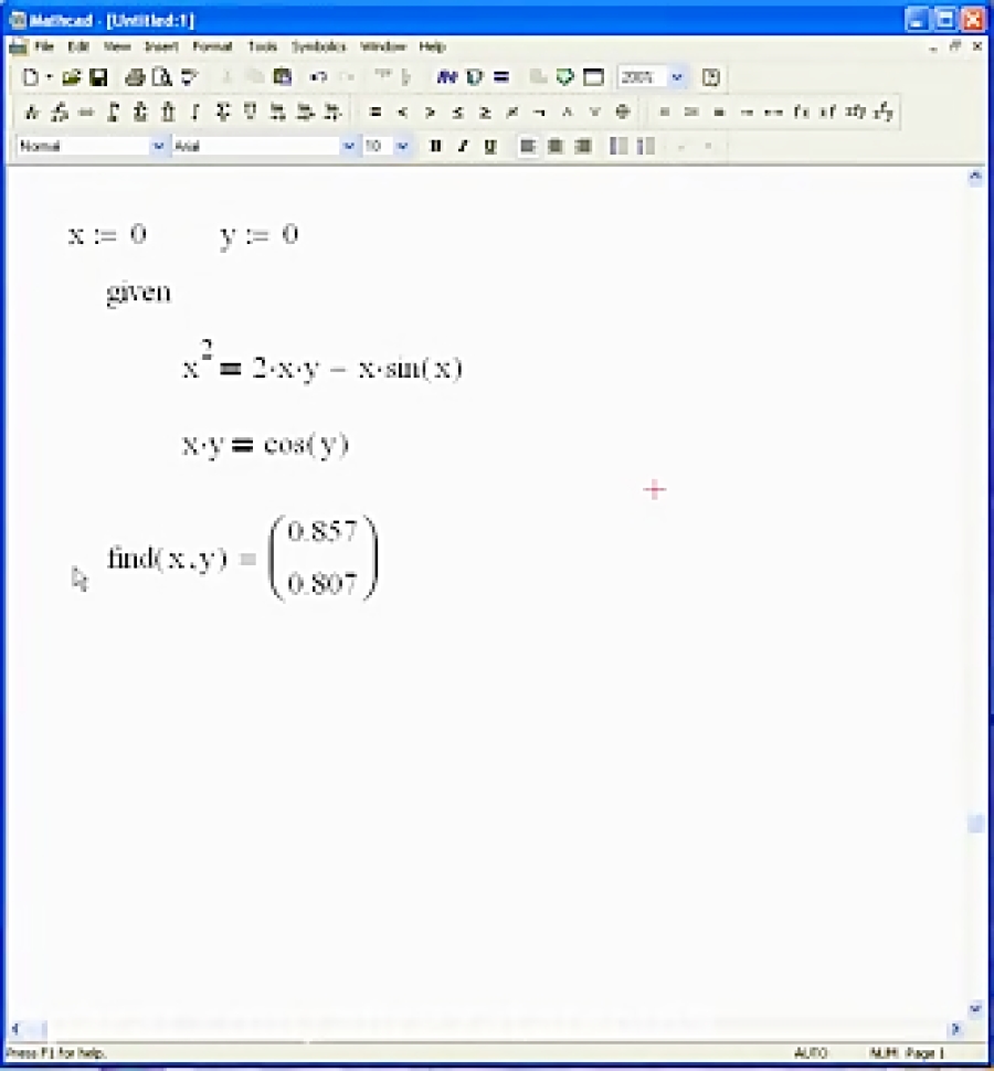 mathcad