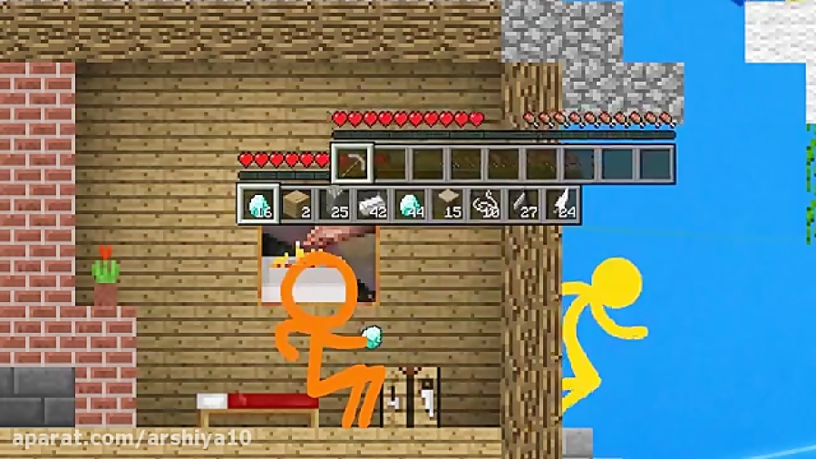 animation vs minecraft