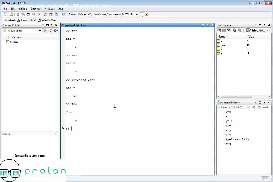آموزش زبان برنامه نویسی matlab بخش 9