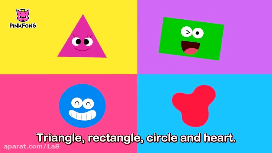 The shapes song for kids