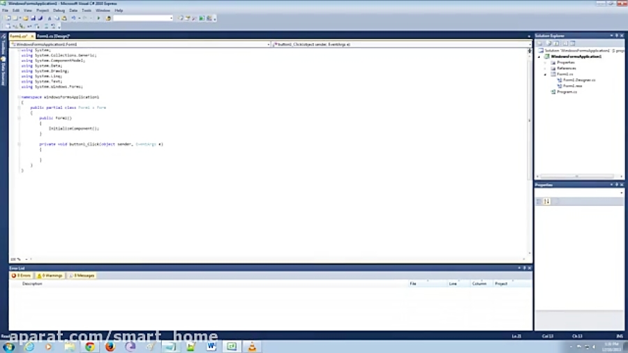 Automatic date time filling in c# windows forms textbox