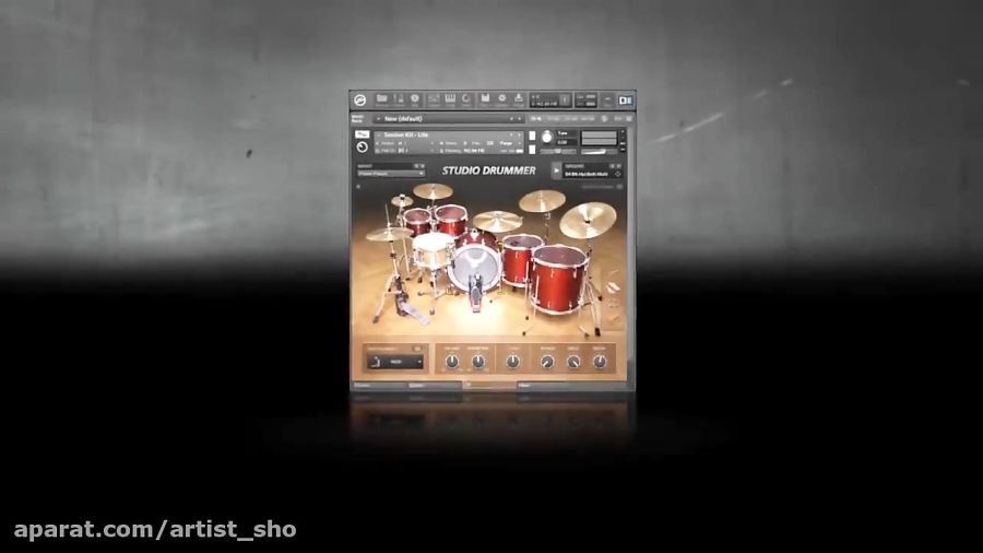 وی اس تی اینسترومنت Native Instruments Studio Drummer
