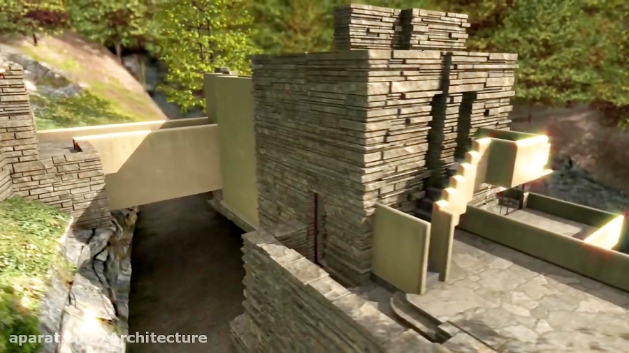 خانه آبشار | Fallingwater | HD