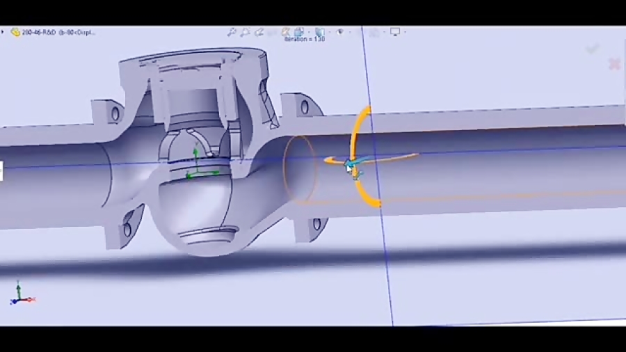 #Globe_valve #project via #ansys_fluent #solidworks Size: 4 inch Pressure