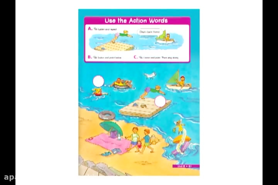 Magic Time Unit 6 Use the Action Words Page 51