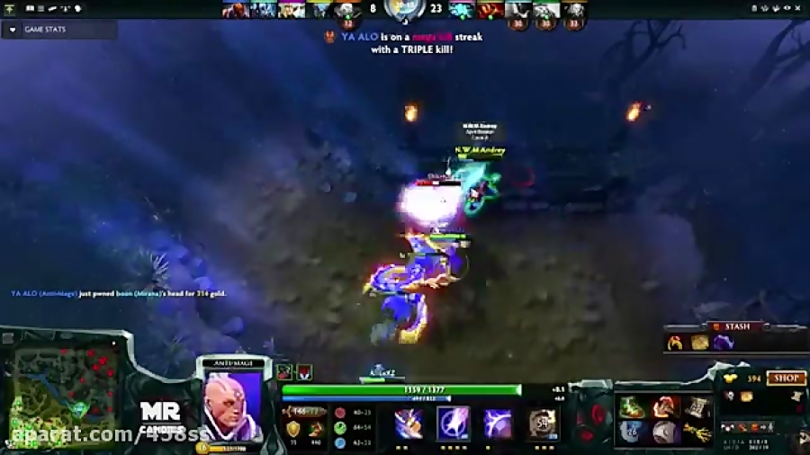 Dota 2 gameplay