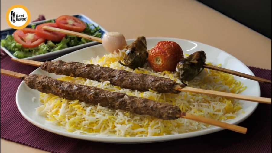 Persian Kabab with Rice Recipe By aparat tv