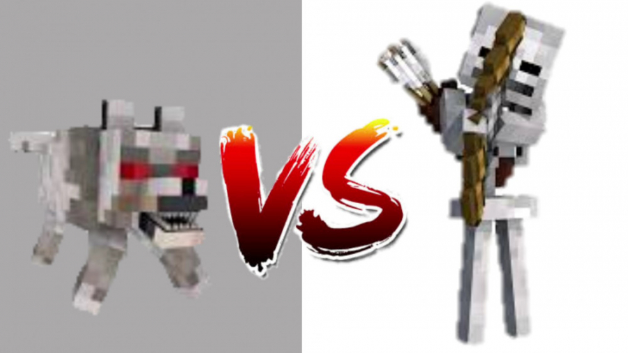 بکش بکش قسمت دوم | wolf VS skeleton