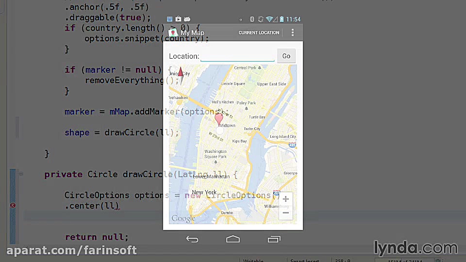 دانلود آموزش کار با Google Maps Android API v2 برای ...