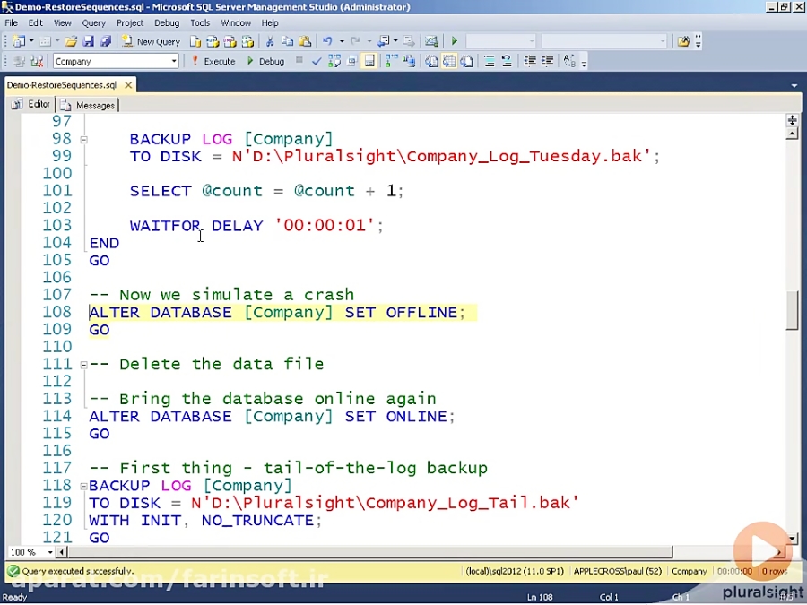 دانلود آشنایی با عوامل تخریب دیتابیس های SQL Server ...