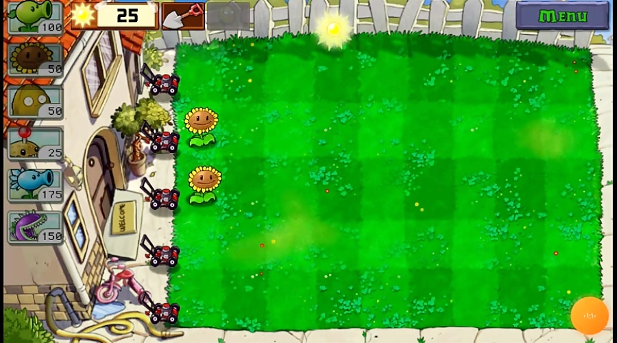 قسمت اول گیاهان علیه زامبی ها Plant Vs Zombies