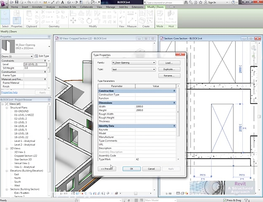 Structural wall openings