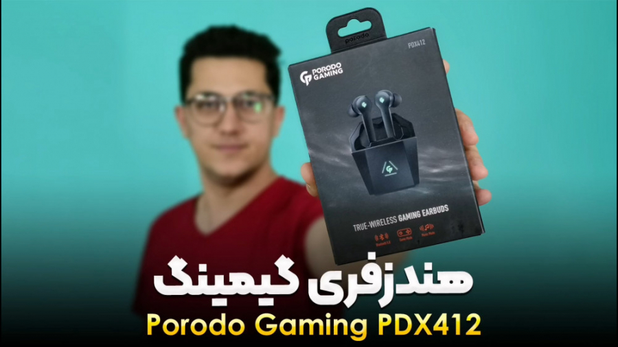 هندزفری گیمینگ پورودو مدل porodo gaming PDX412