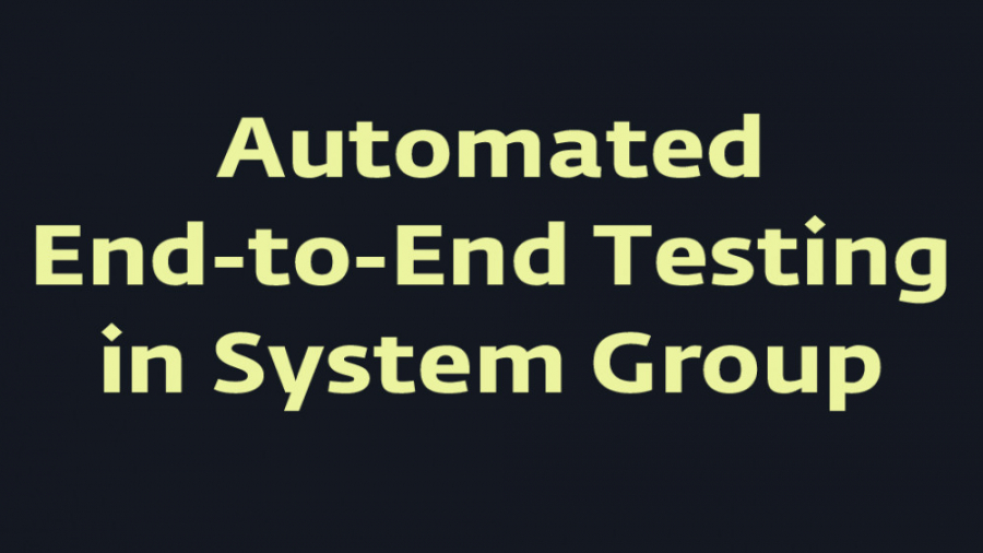 Automated End-to-End Testing در همکاران سیستم
