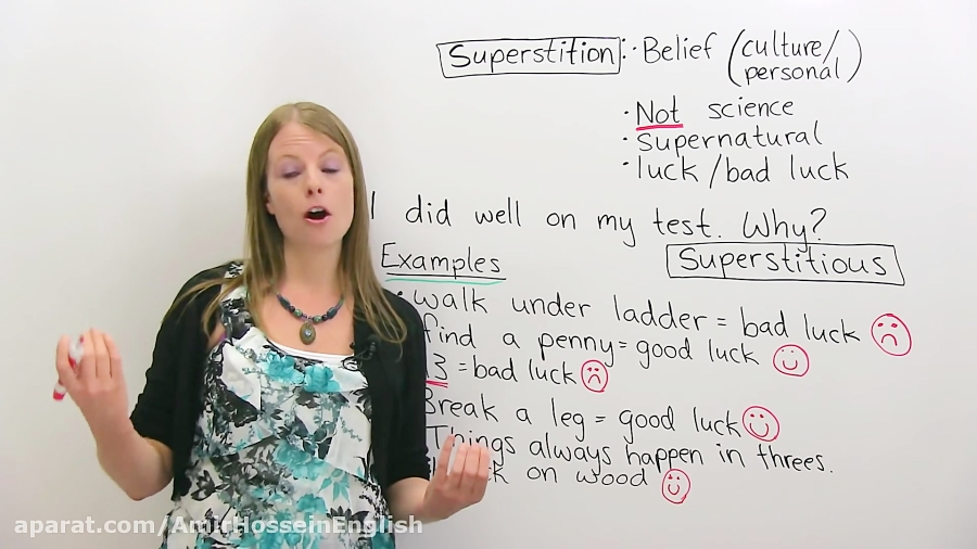 Learn English with Emma- vocabulary, culture, and the first conditional!