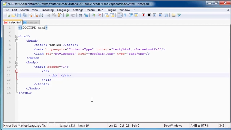 آموزش HTML5 و CSS3 برای مبتدیان: قسمت 29