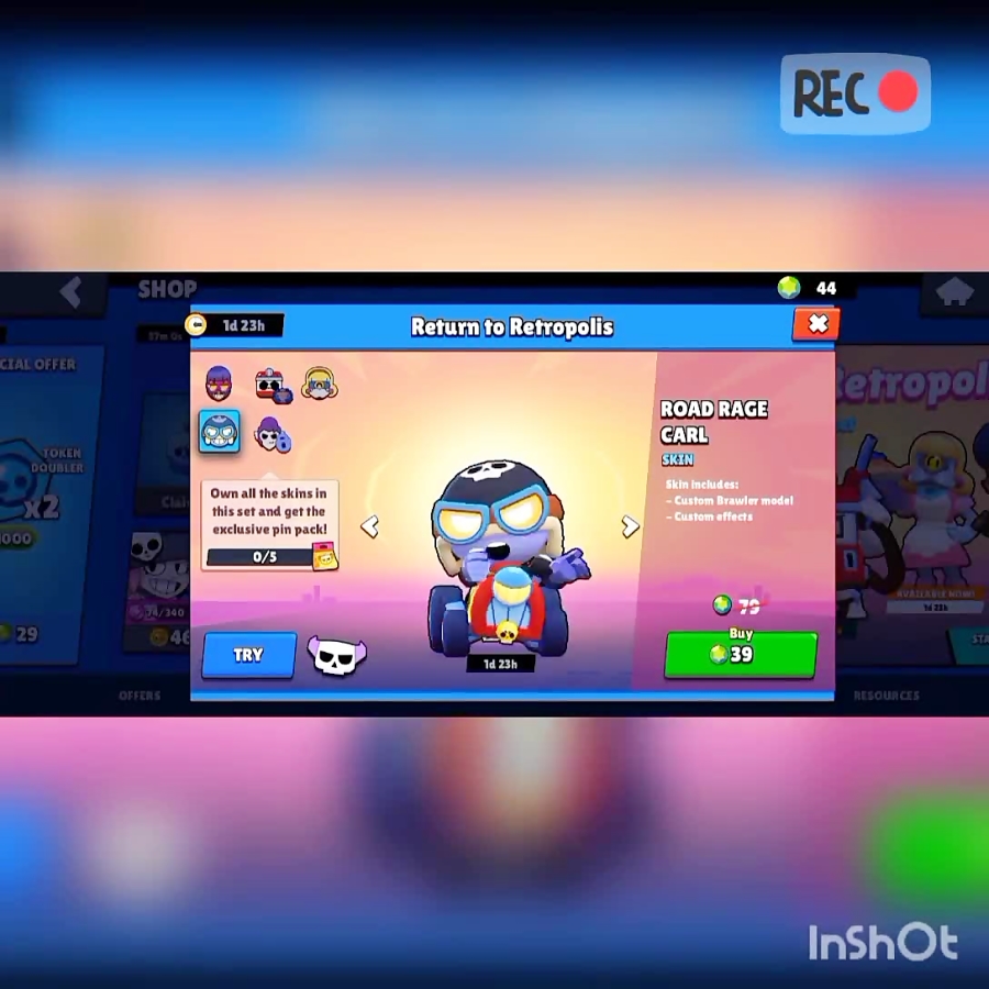 خرید اسکین ROAD RAGE CARL