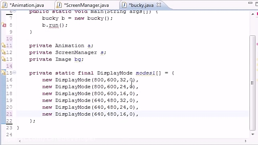 دوره آموزش بازی سازی با جاوا: قسمت 20