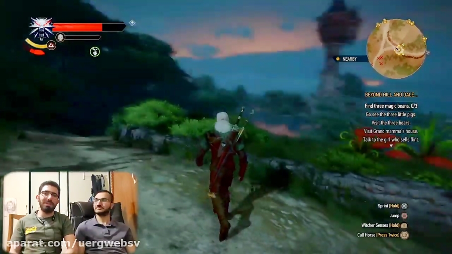 Witchet 3ماموریت Land of a Thousand Fables در شب پارت 3