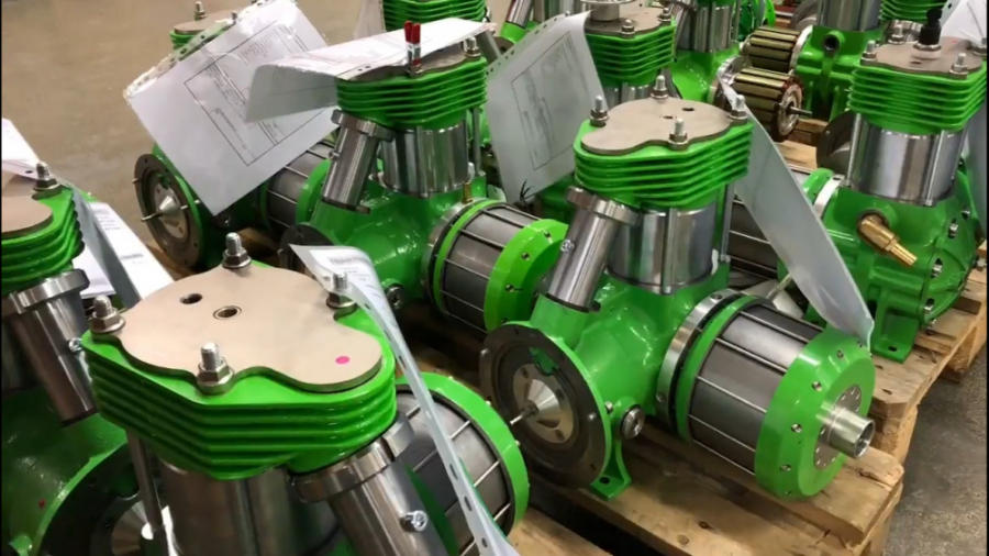 موتور استرلینگ صنعتی از تیزر Inresol. 2018