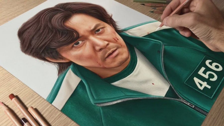 طراحی چهره سونگ گی هون - بازیگر سریال بازی مرکب