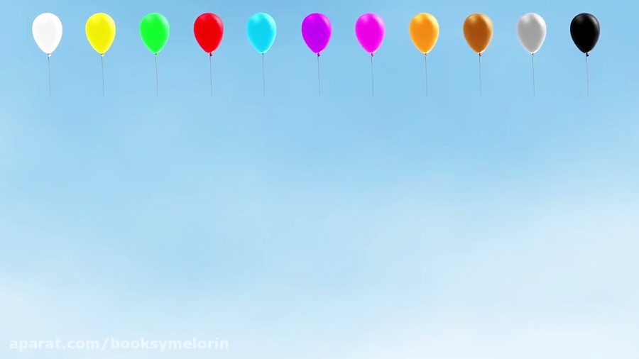 Colours in Farsi_Persian _ رنگها به زبان فارسی