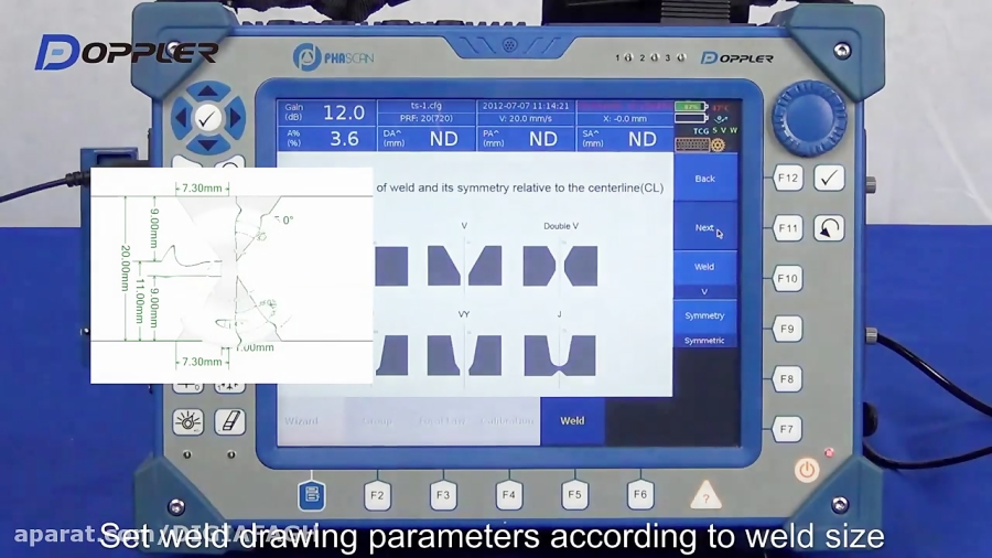 تجهیزات و محصولات داپر doppler ndt