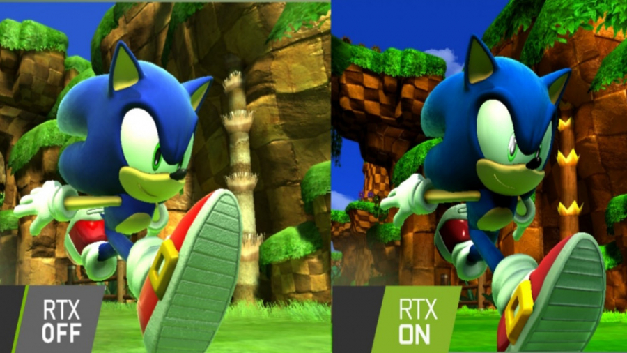 SONIC GENERATIONS RTX ON
