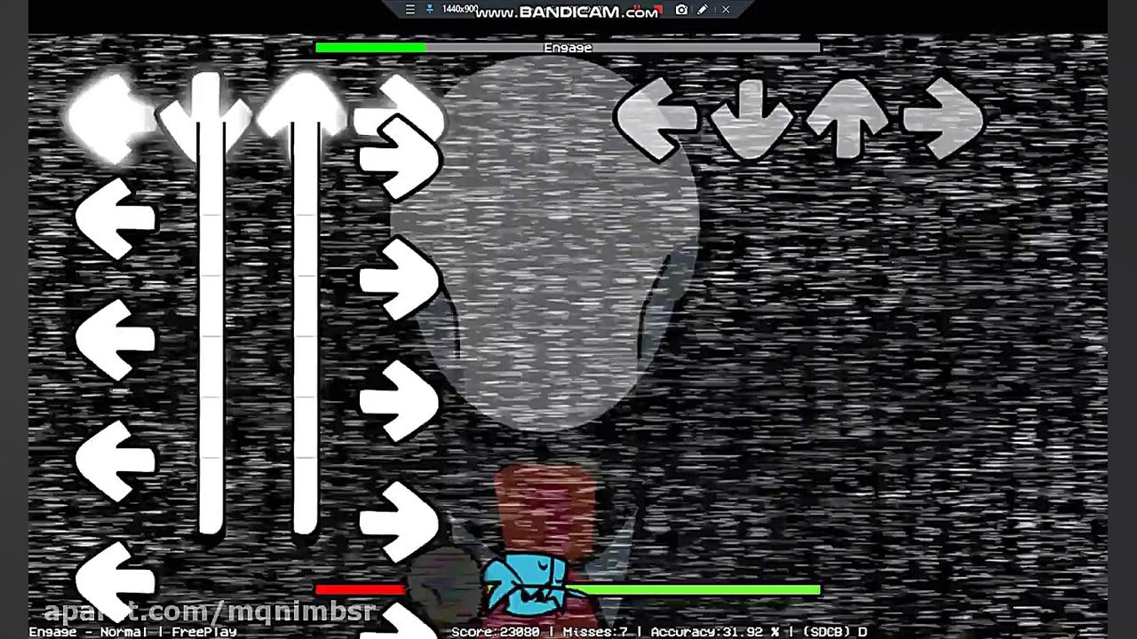 fnf مود slender man پارت2