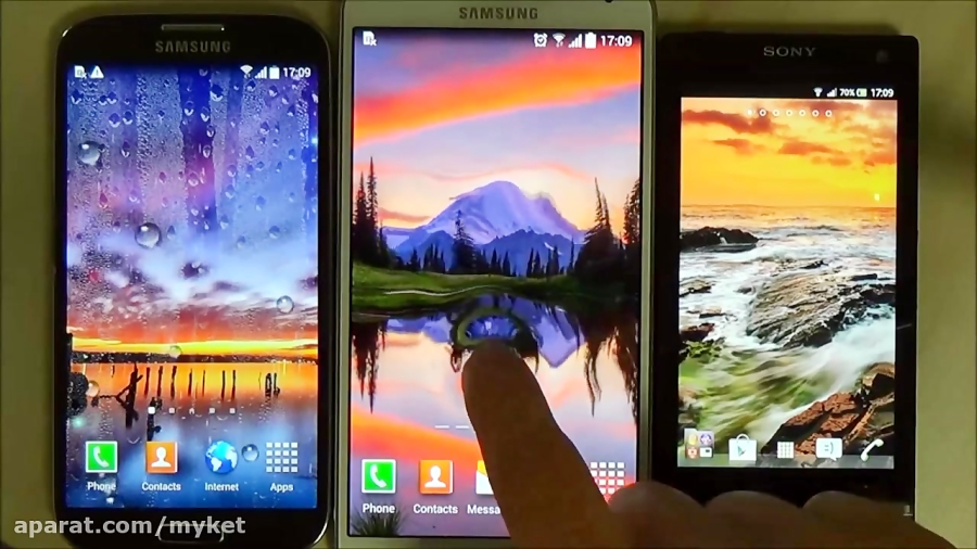 Free landscape live wallpaper for android phones and ta