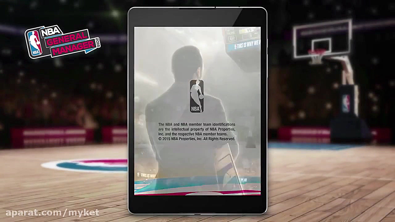 Gameplay NBA GENERAL MANAGER 2016 - You'll love NBA!