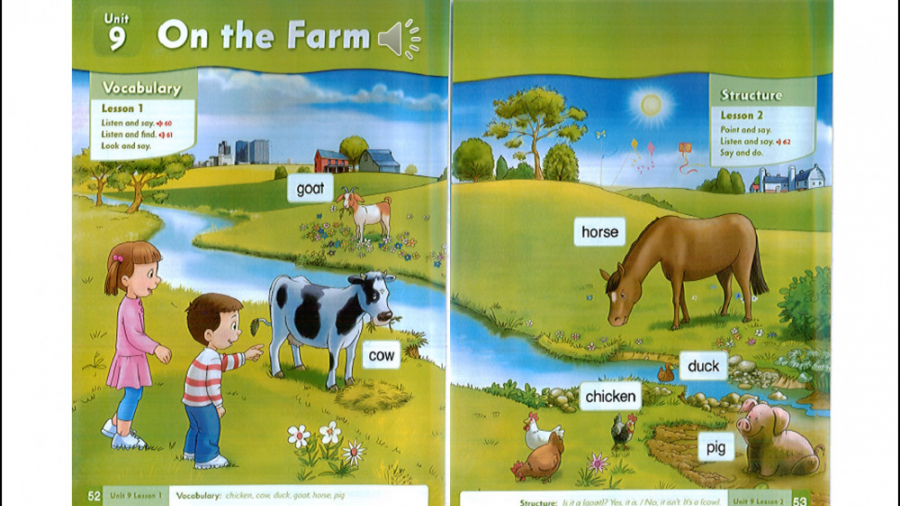 First Friends 1 (American English) Unit 9 Audiobook and flash cards