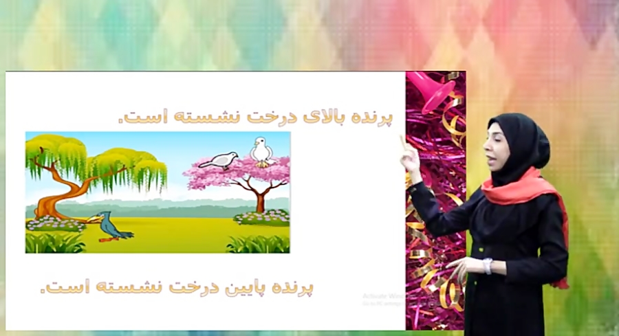دبستان رویش ـ آموزش کلمات متضاد ـ فارسی دوم