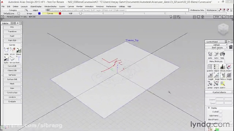 آلیاس دیزاین ۱۸- ۰۳_۰۳-Blend curves