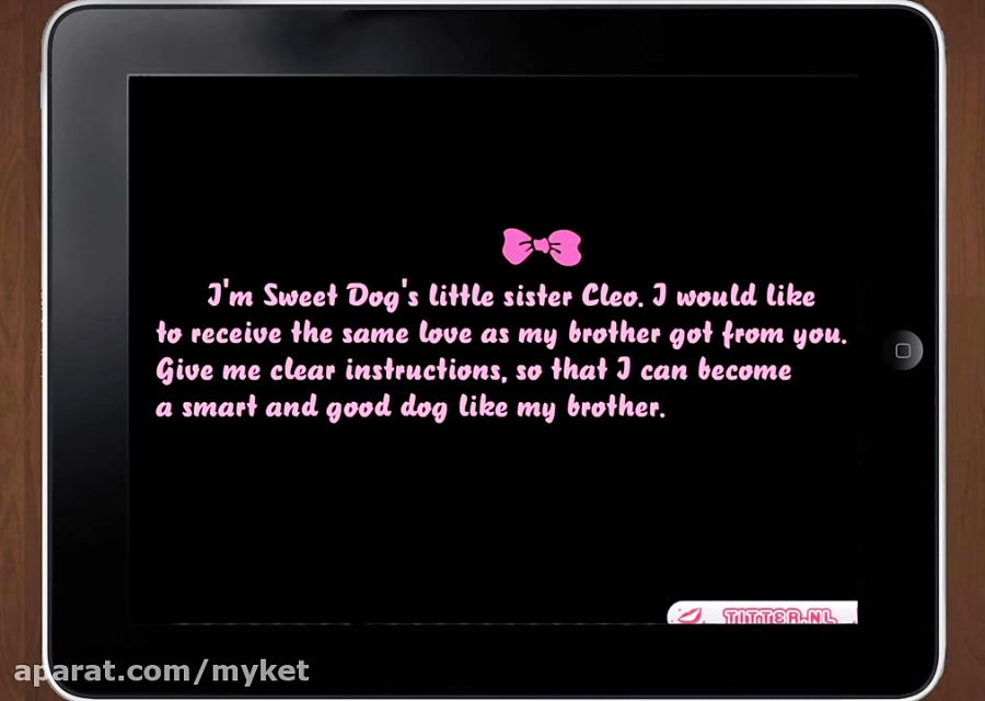 My Cute Dog - Mobile App - puppy movie for kids - funny