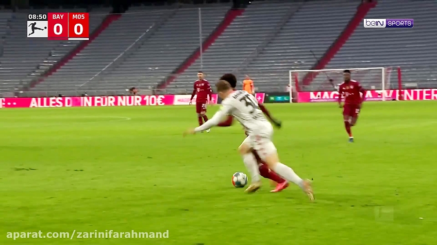 خلاصه بازی بایرن مونیخ و ماینتس هفته ۱۵ بوندسلیگا