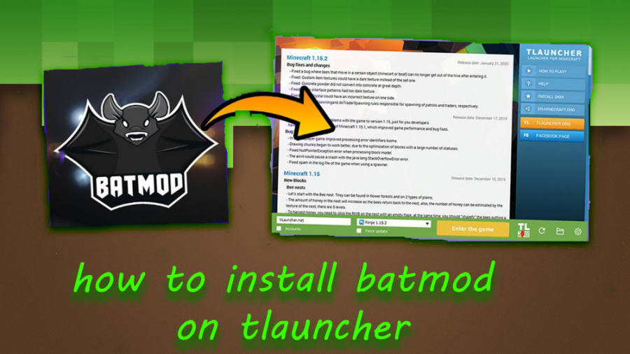 آموزش نصب کلاینت بت مود | how to install bat mod