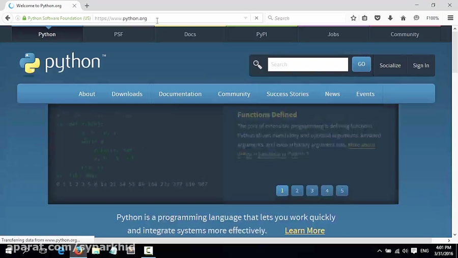 آموزش زبان پایتون Python، قسمت اول نصب پایتون