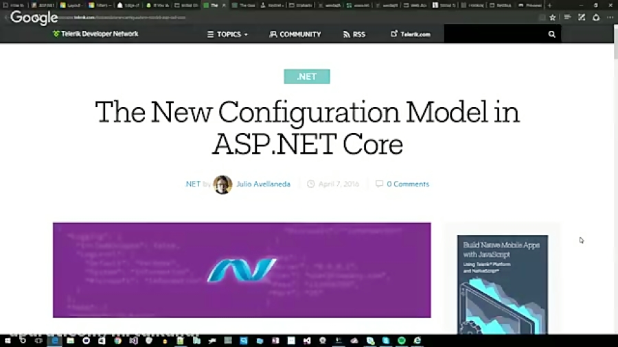 ۲۴ فروردین ۱۳۹۵ - ASP.NET Community Standup