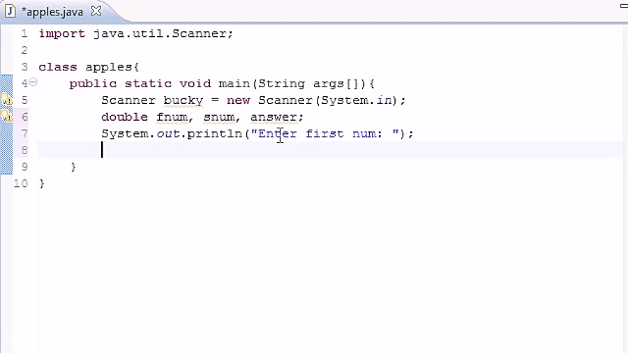 آموزش کامل برنامه نویسی JAVA: قسمت 7