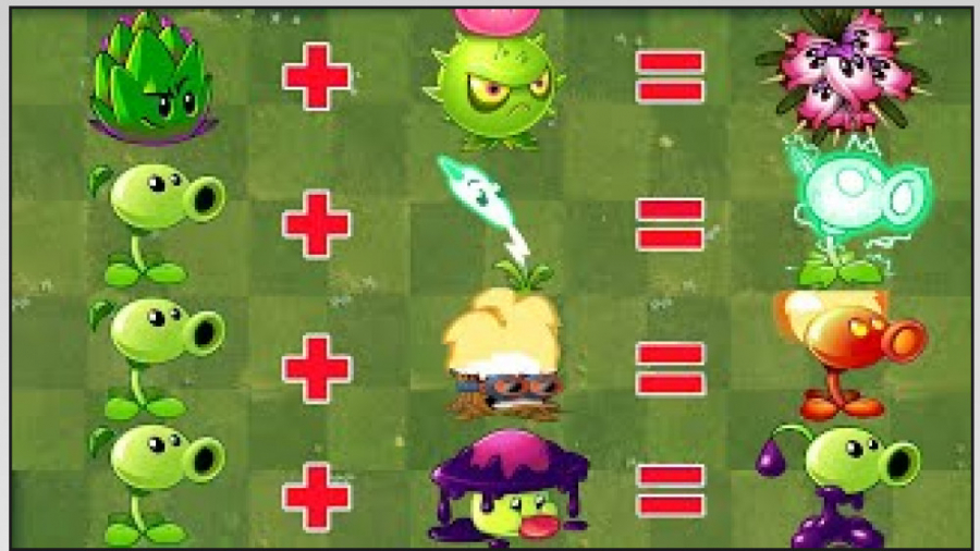 PvZ 2 Discovery - Plants Evolution Fusion In Plant Vs Zombies 2