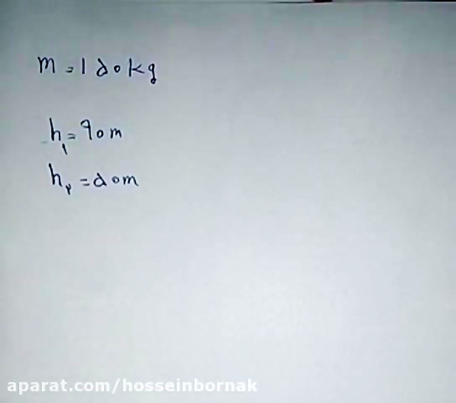 تمرین ۱۲ صفحه ی ۶۸ فیزیک دهم تجربی