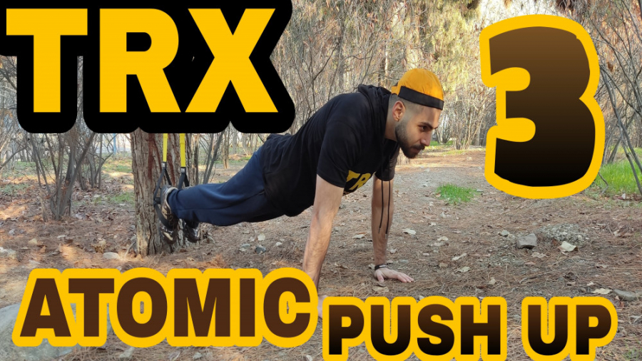 TRX Atomic Push up level 3_شنای اتمی سطح ۳