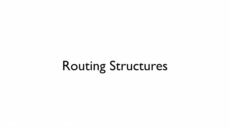 323.Routing Structures