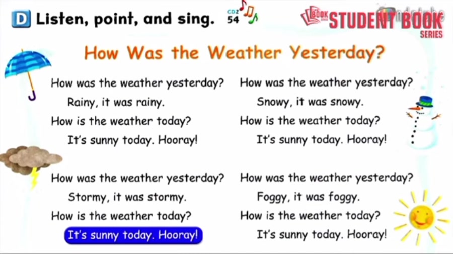 ?How was the weather yesterday