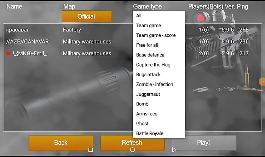 بازی 2D strike