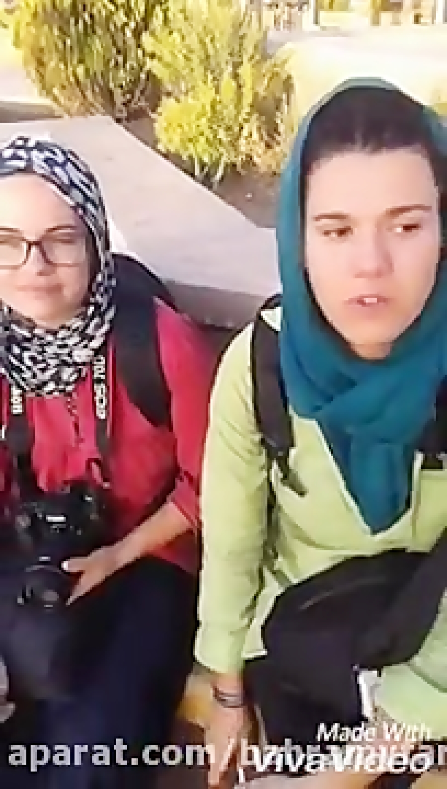Anna and Sofia from Spain-Qom -Iran by Saeed Bahramifar