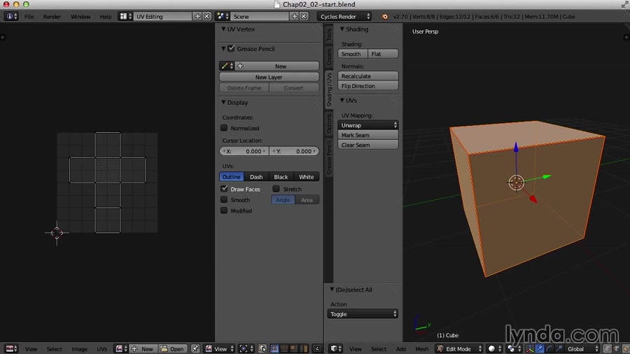 Blender UV Mapping